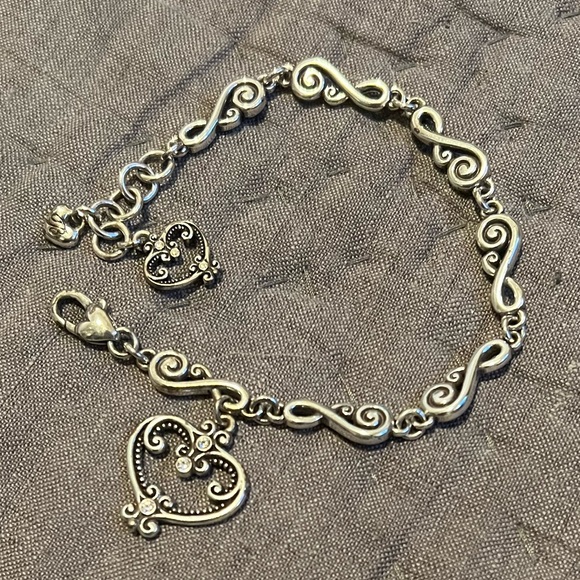 Brighton | Jewelry | Brighton Heart Bracelet | Poshmark